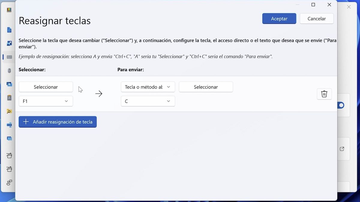Cómo cambiar el funcionamiento de las teclas de función en Windows 11 y crear atajos de teclado