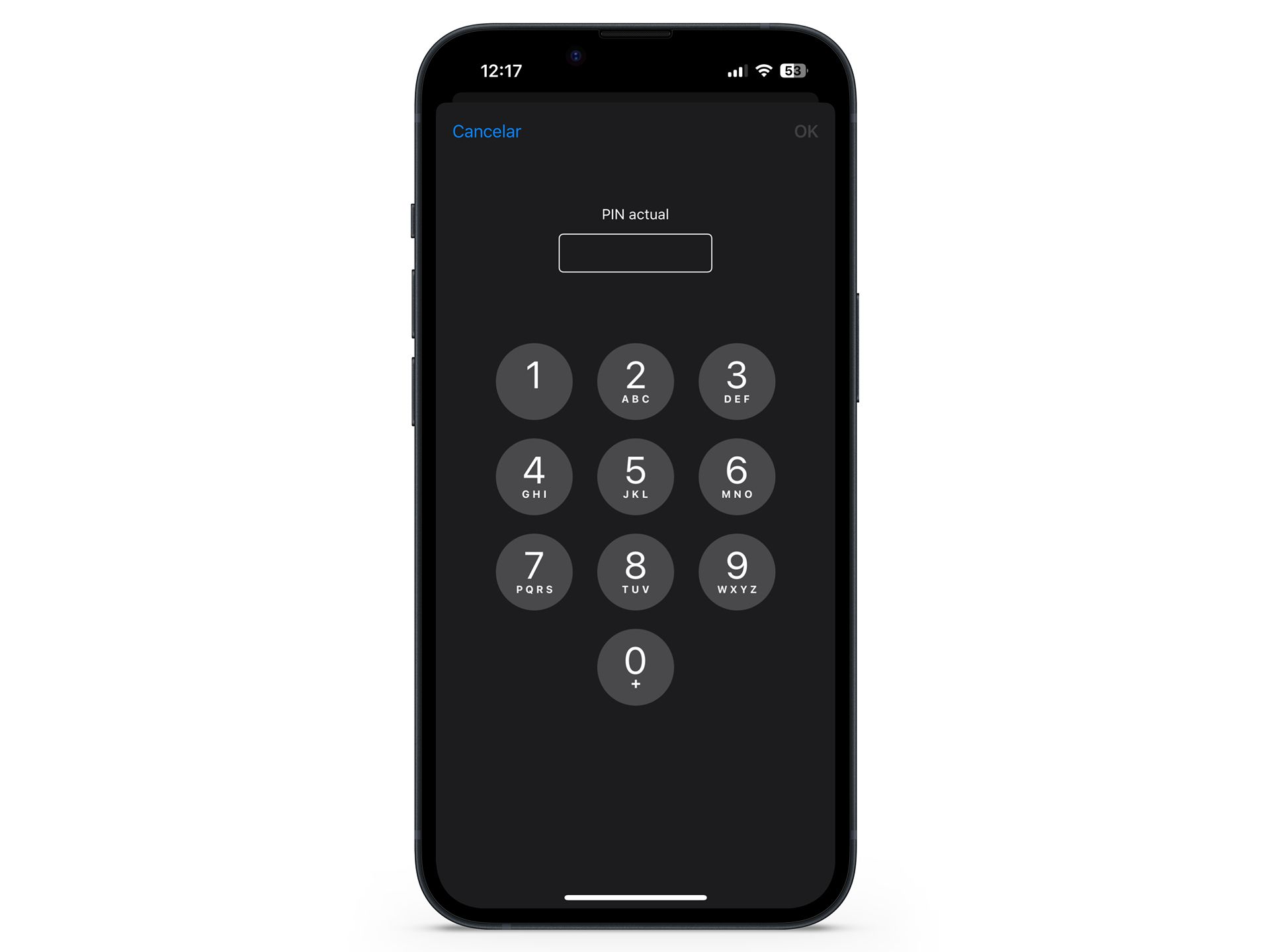 Cómo cambiar el número PIN de la tarjeta SIM del móvil en un móvil ...
