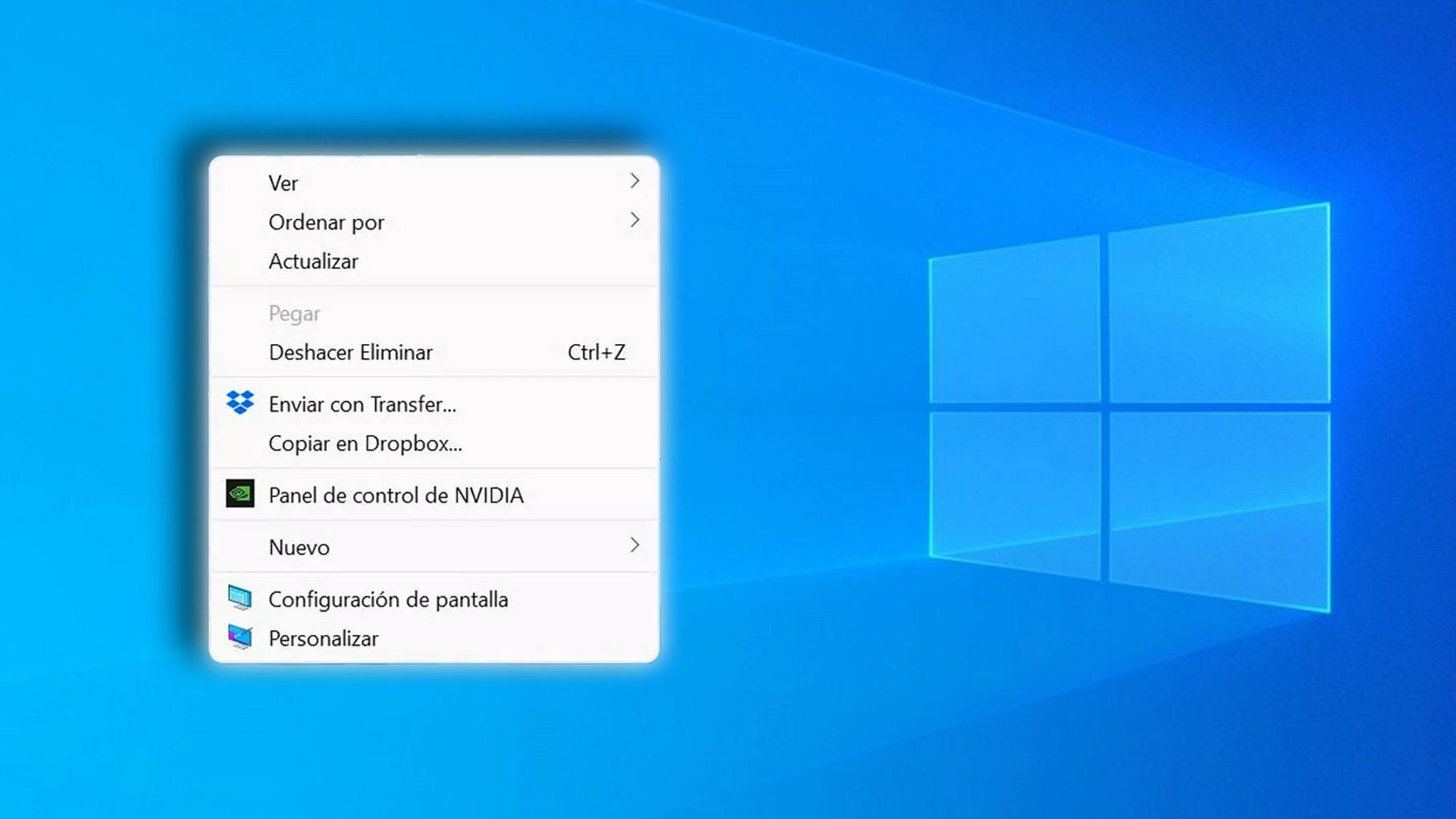 Cómo abrir el menú completo del botón derecho de forma predeterminada ...