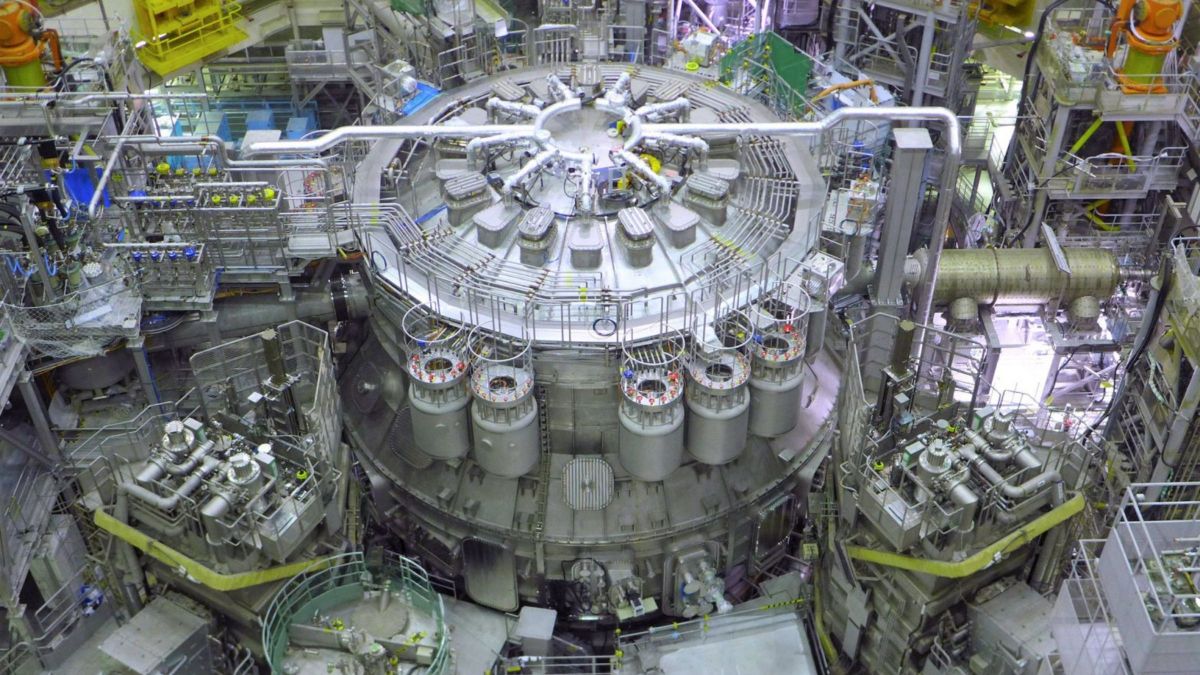 Así es el impresionante reactor de fusión nuclear Tokamak, el más ...