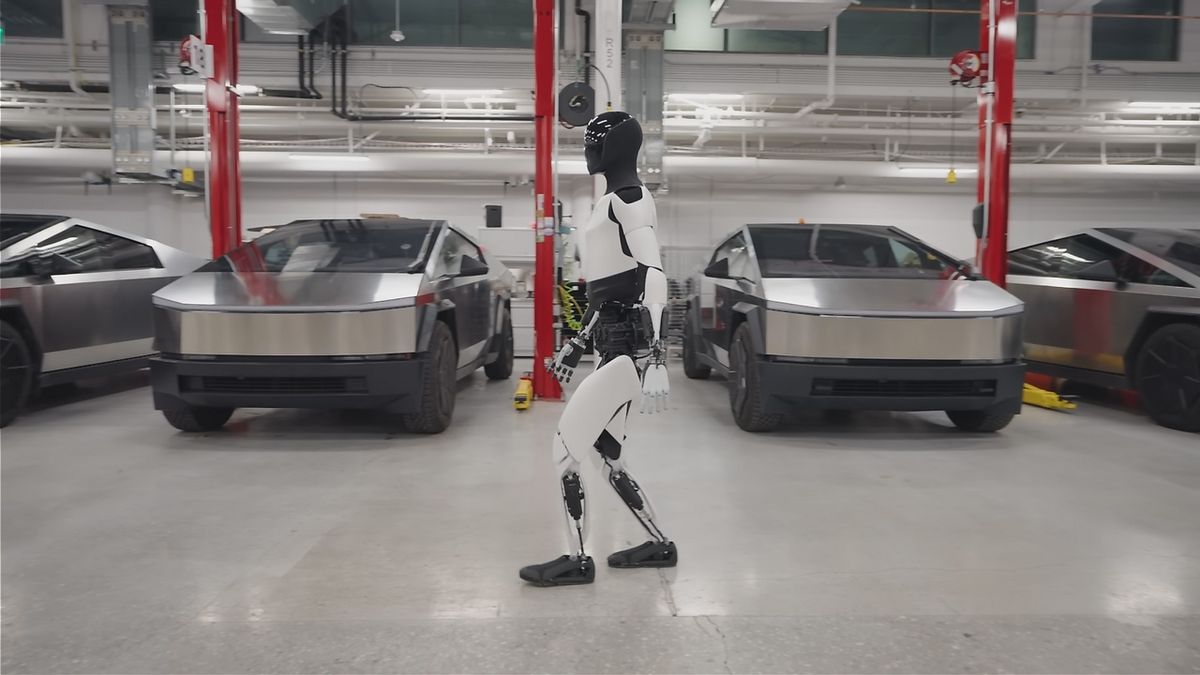 Optimus Gen 2, el robot de Tesla recibe articulaciones nuevas, y es más ...