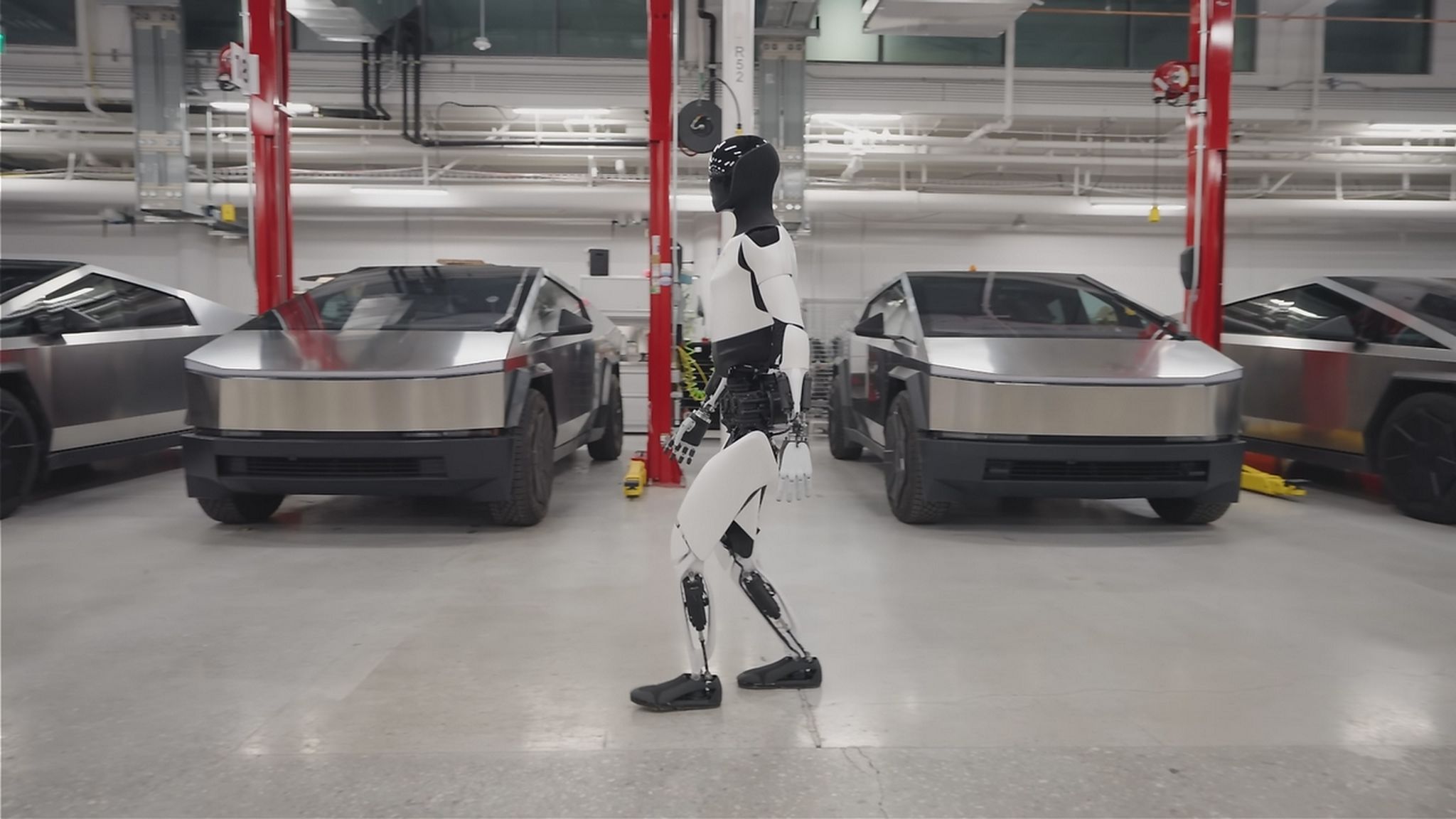 Optimus Gen 2, el robot de Tesla recibe articulaciones nuevas, y es más ...