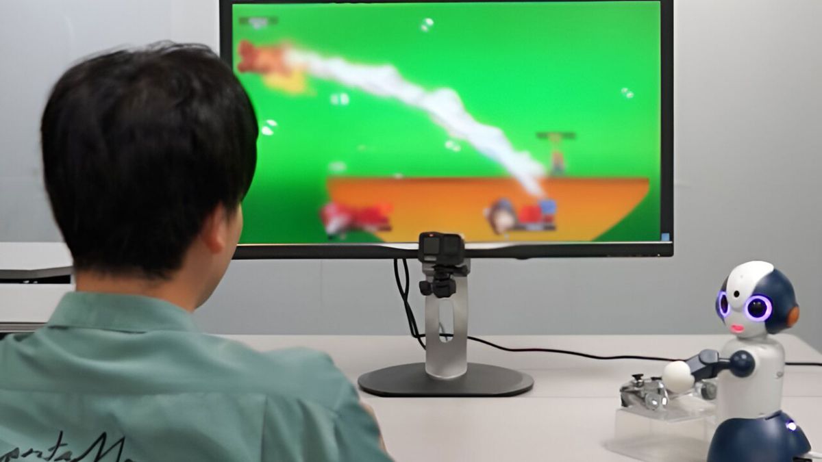 They create a robot that can play video games with humans - GEARRICE