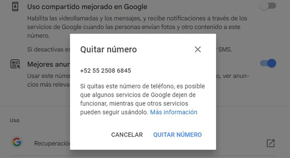 Cómo agregar, cambiar o eliminar el número de teléfono de tu cuenta de Google * Consultores ...