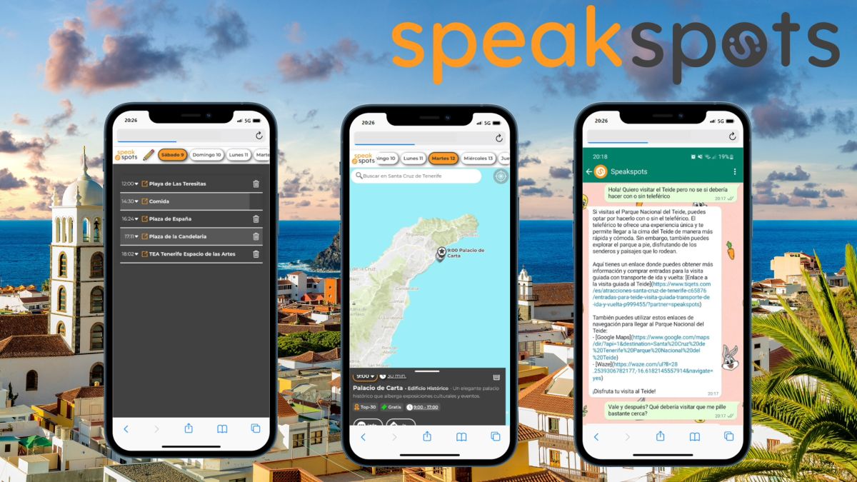 Speakspots, la IA española que planifica tu viaje en un minuto y que ...