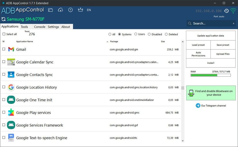 Recupera espacio en tu móvil Android eliminando las apps preinstaladas ...