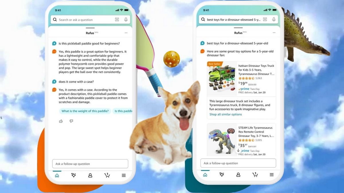 Amazon presenta Rufus, su nueva IA generativa que te ayudará a comprar