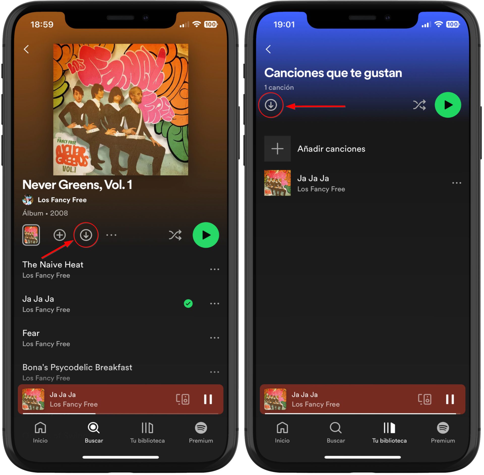 Spotify: cómo descargar música en tu móvil