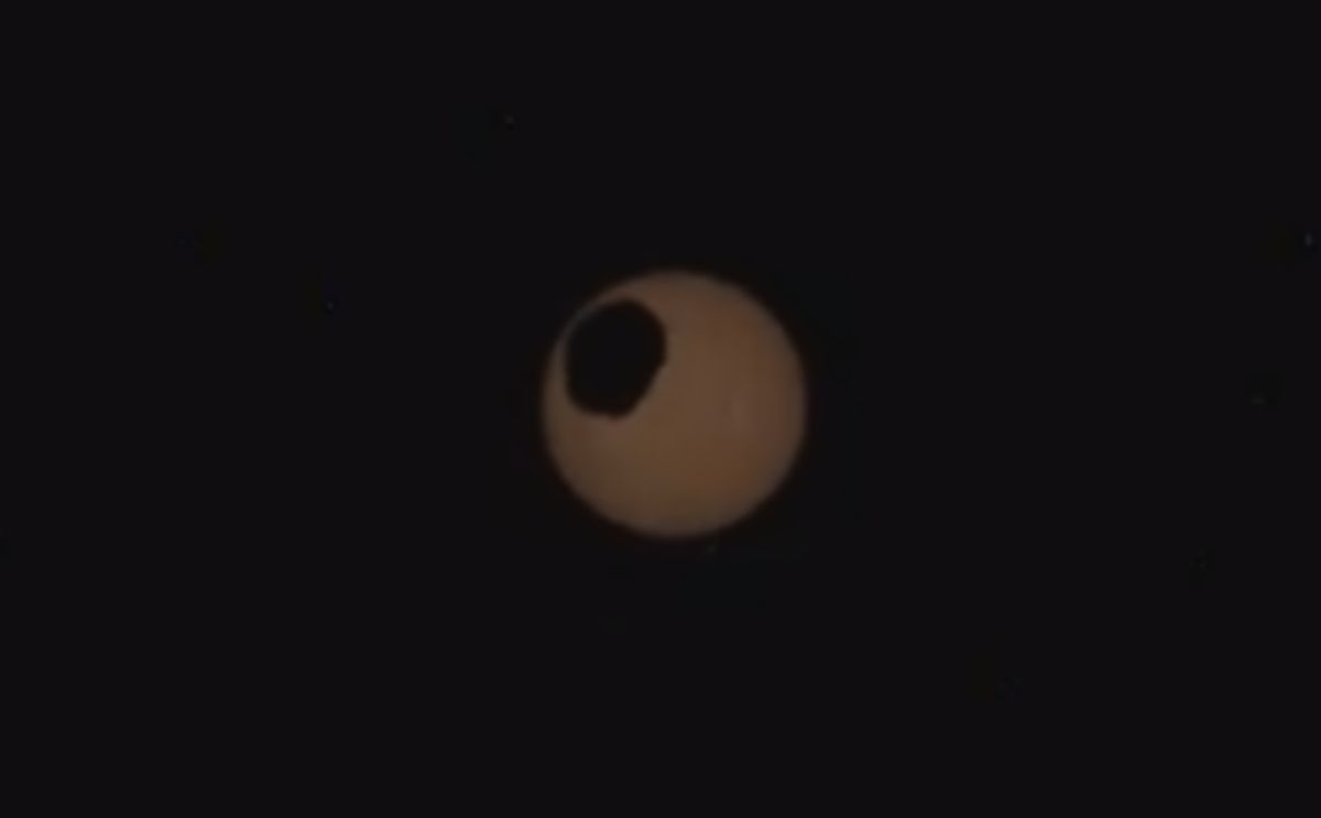 Perseverance Graba Los Eclipses De Las Lunas Fobos Y Deimos En Marte