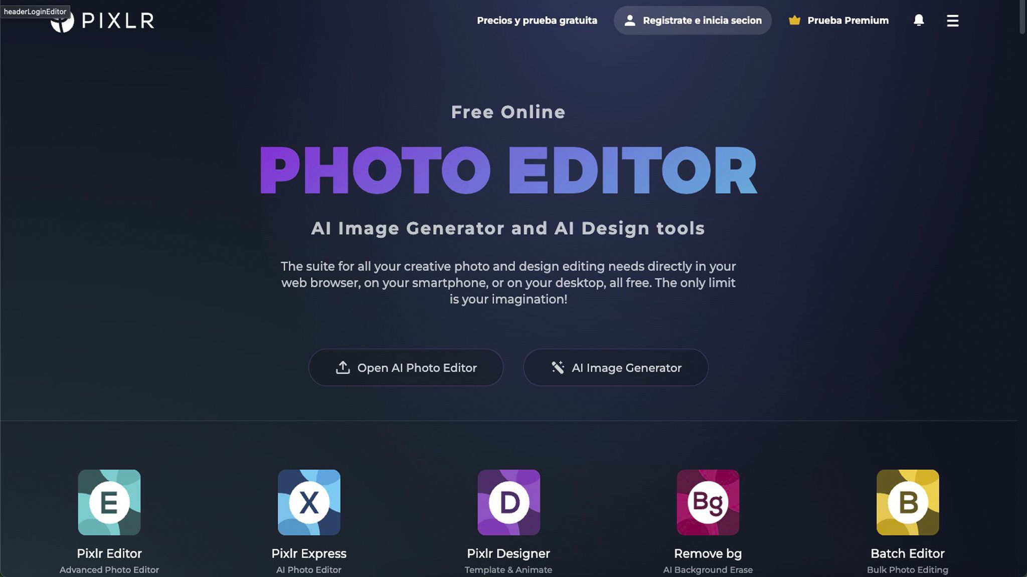 Los 5 mejores editores online de fotos con IA gratis