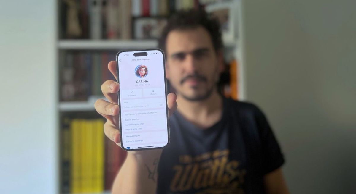 He usado Carina durante semanas y esta IA que puedes tener como contacto de WhatsApp me ha enamorado