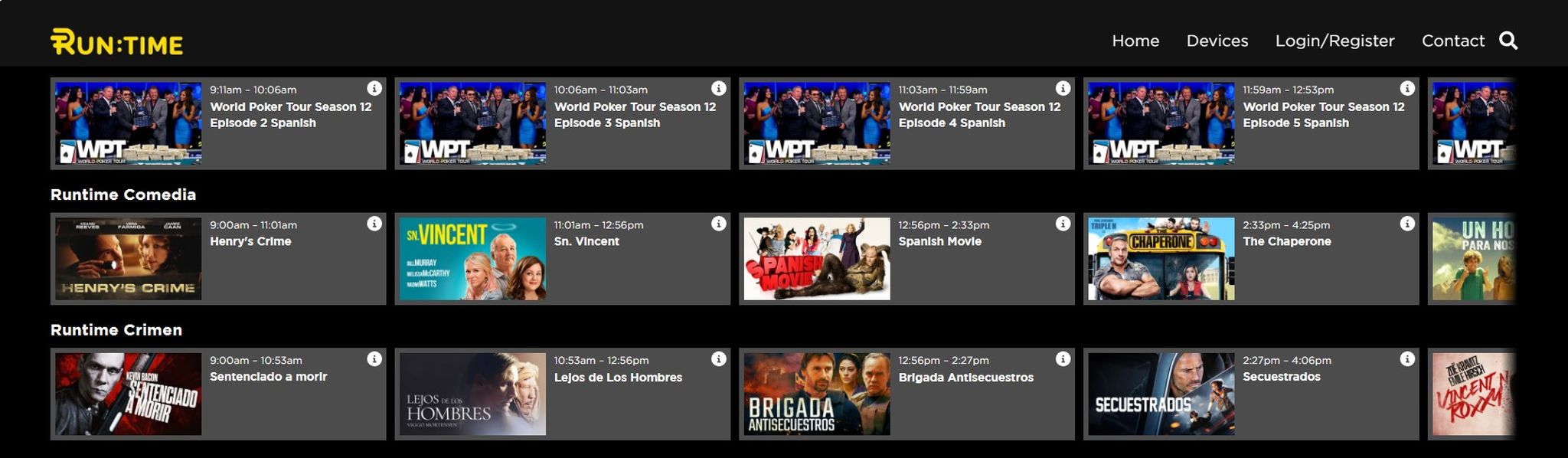 Cómo ver películas, series y canales sin pagar con Runtime en tu Smart TV
