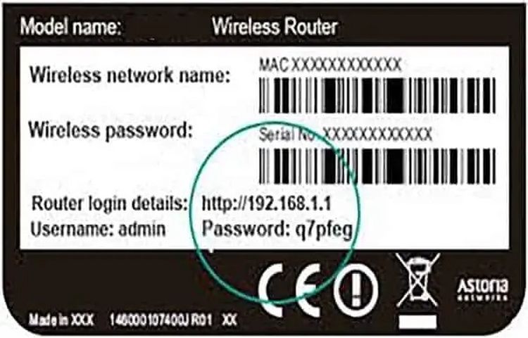 Qué significan todos los códigos de la etiqueta de tu router WiFi