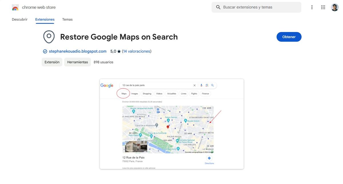 Cómo recuperar el clic en los mapas de Google Maps al buscar una ...