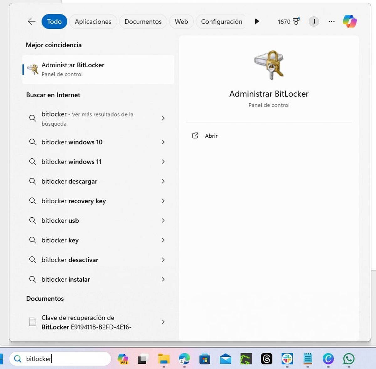 BitLocker en Windows 11: qué es y cómo activarlo para cifrar tu disco duro