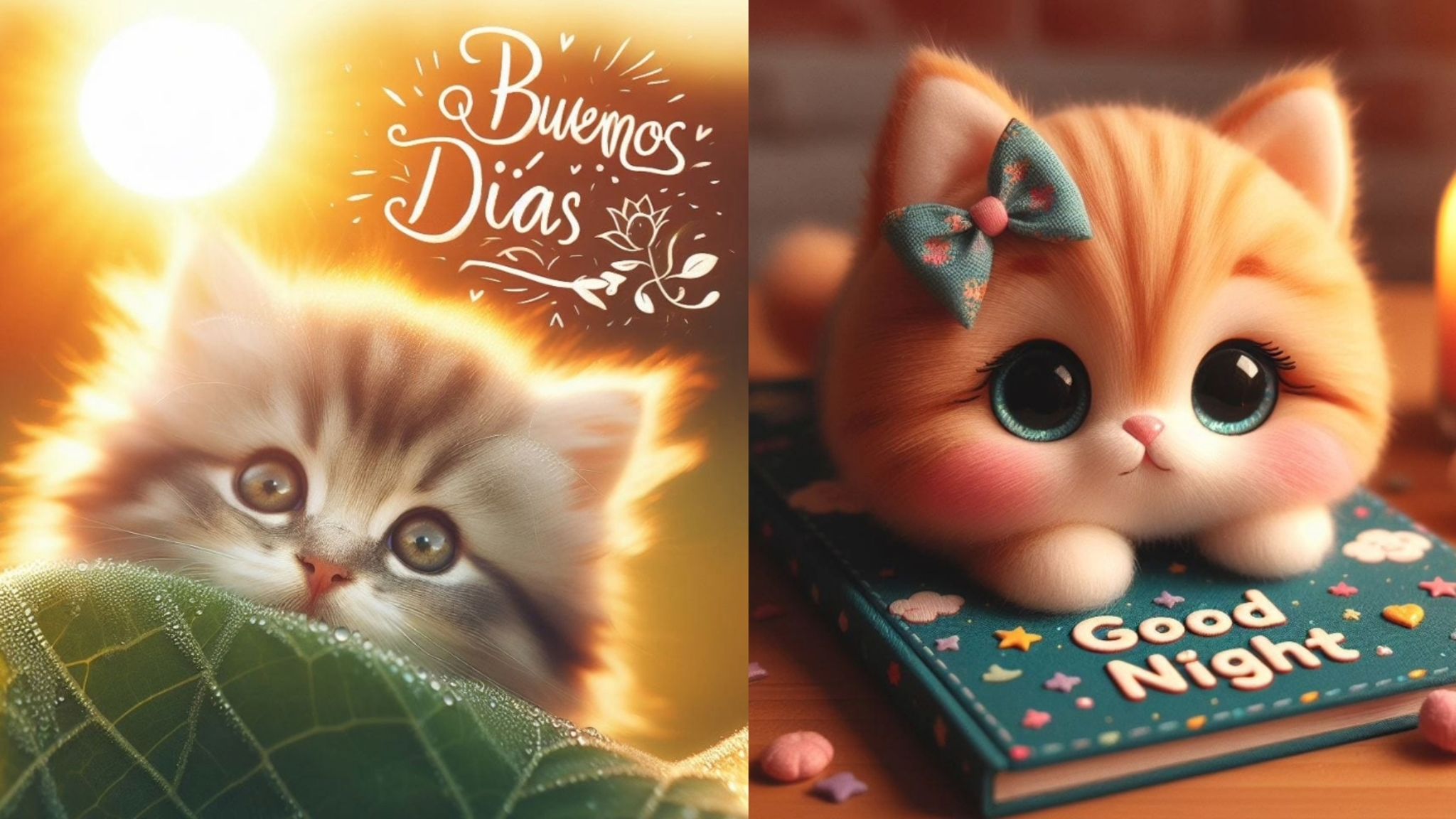 Cómo crear imágenes de buenos días y buenas noches para enviar por ...