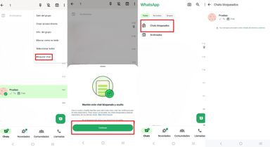Así puedes ocultar chats en WhatsApp con un código secreto para evitar cotillas