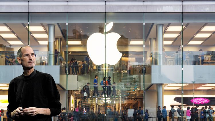 Steve Jobs inventó hasta escaleras: las puedes ver en las Apple Store y ...