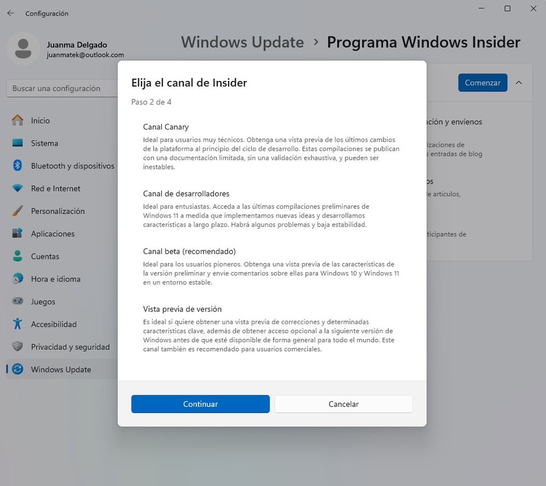 Programa Windows Insider: qué es, para qué sirve y cómo apuntarse desde ...