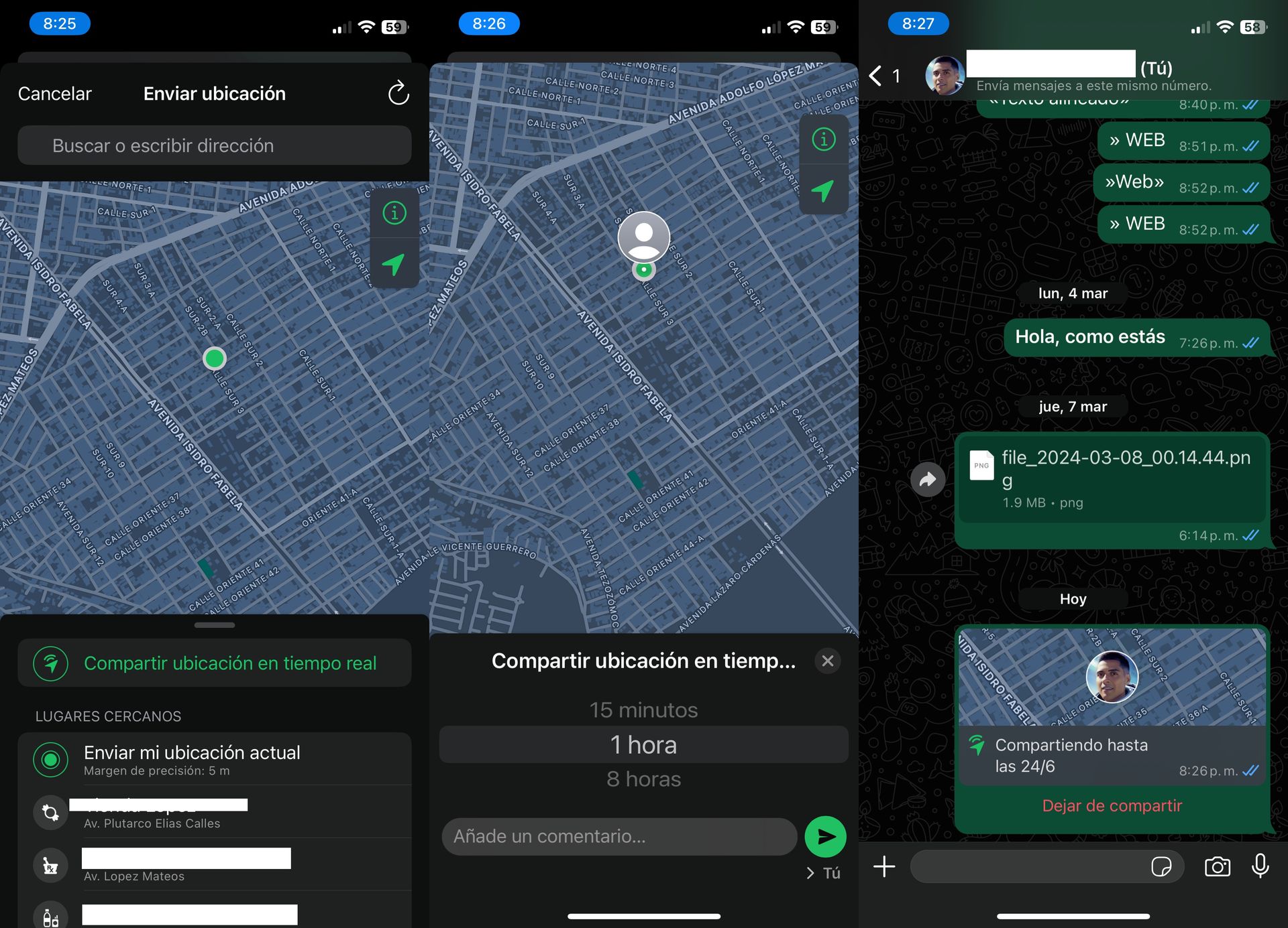 Cómo compartir tu ubicación en tiempo real en Google Maps, WhatsApp y ...
