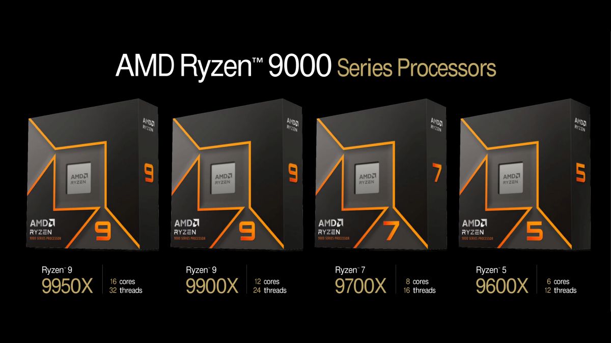 Procesadores AMD Ryzen 9000 de escritorio, con arquitectura Zen 5 ...