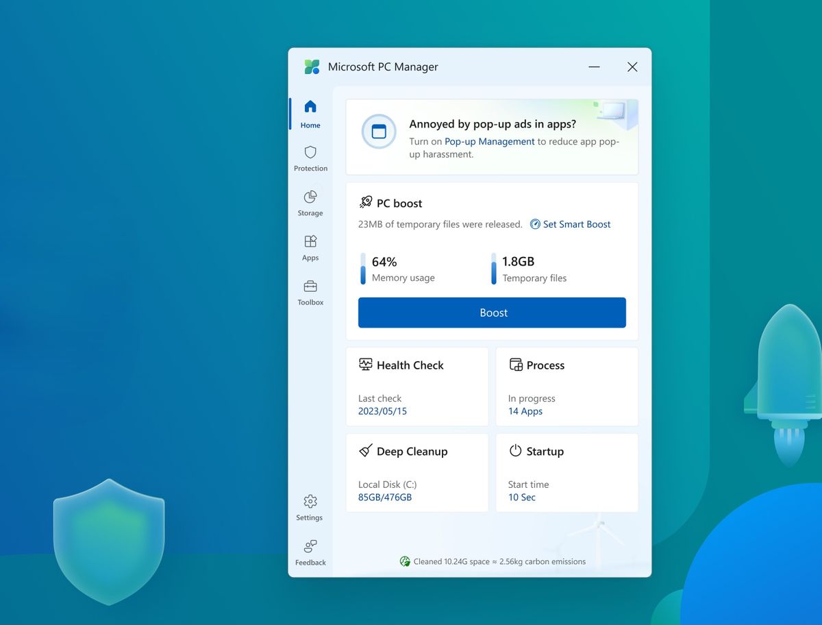 Qué es la app PC Manager en Windows 11 y todo lo que puedes hacer con ella