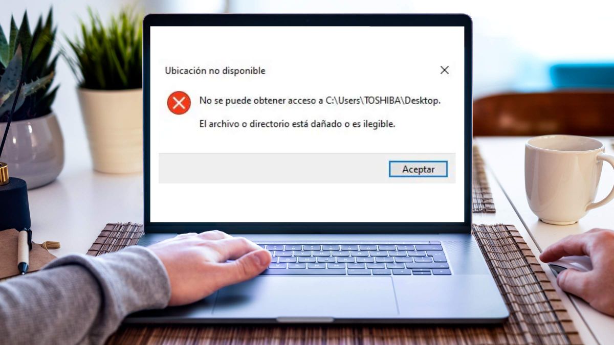 Cómo solucionar el error “el archivo o directorio está dañado o es ...
