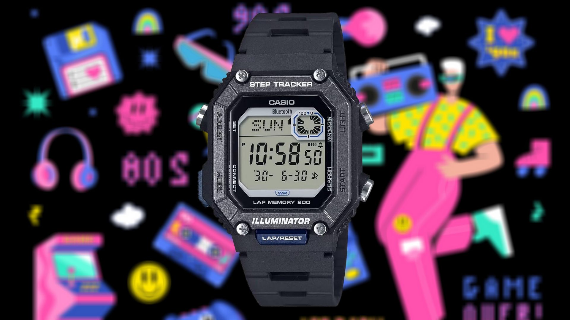 Casio añade una función de smartwatch a su mítico reloj retro de 44 ...