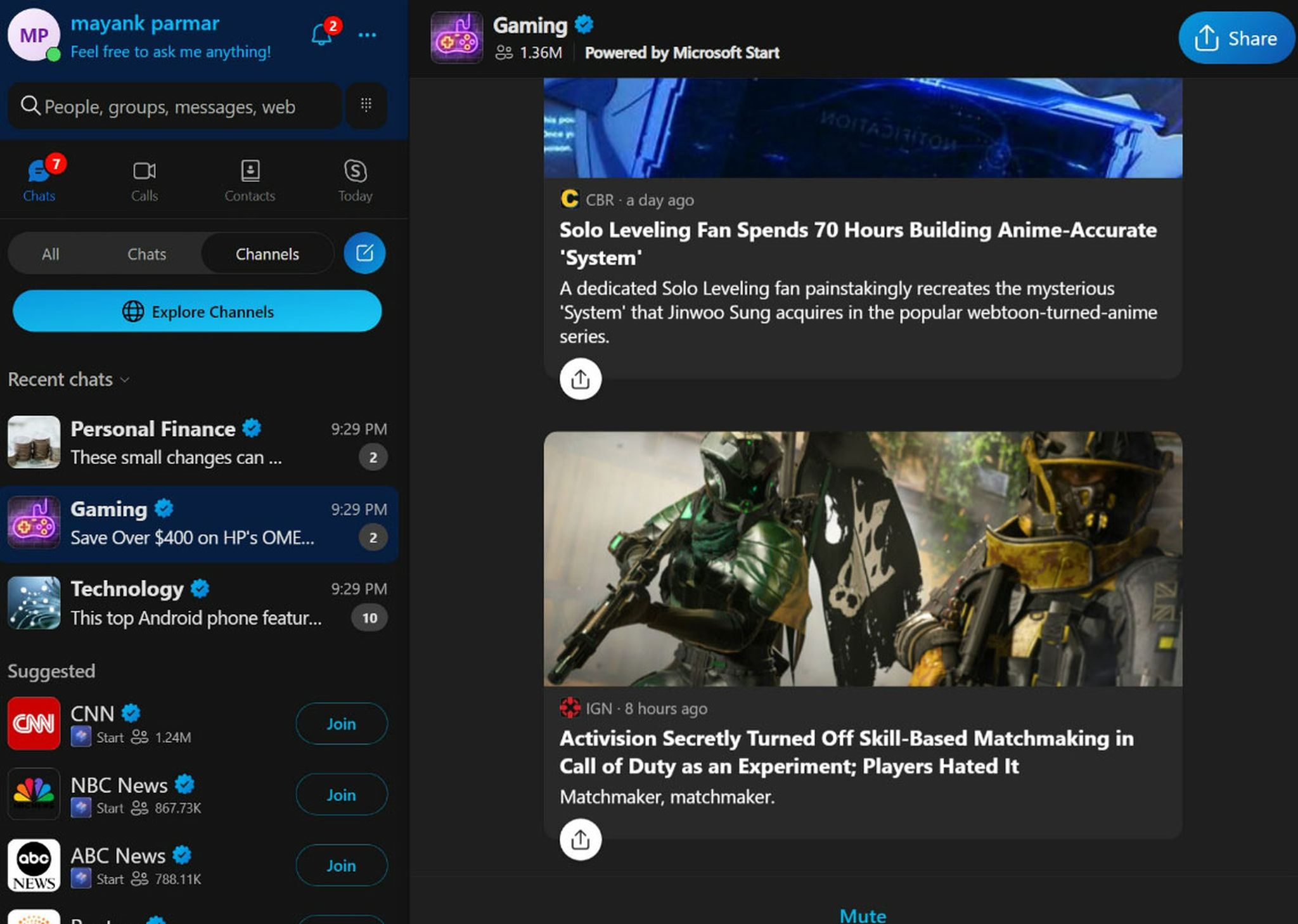 Microsoft revive Skype en Windows 11 eliminando todos los anuncios