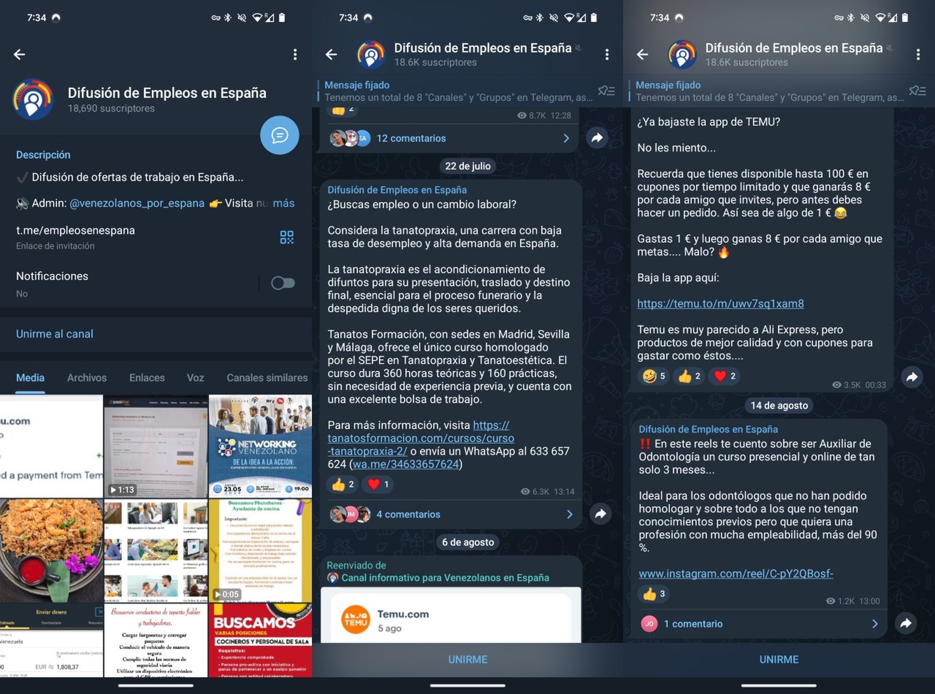 Los 50 mejores grupos de Telegram a los que te puedes unir en España