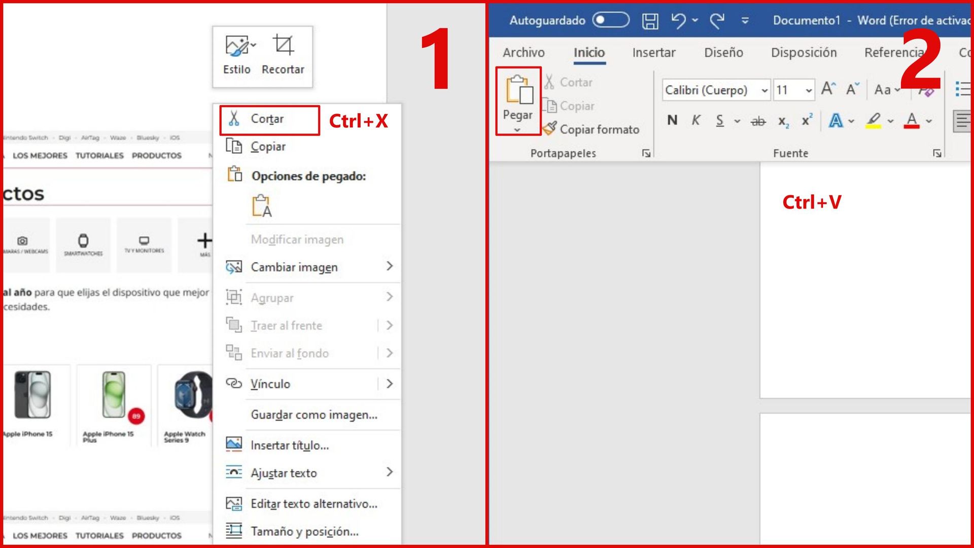 Cómo mover, reordenar y reorganizar páginas en un documento de ...