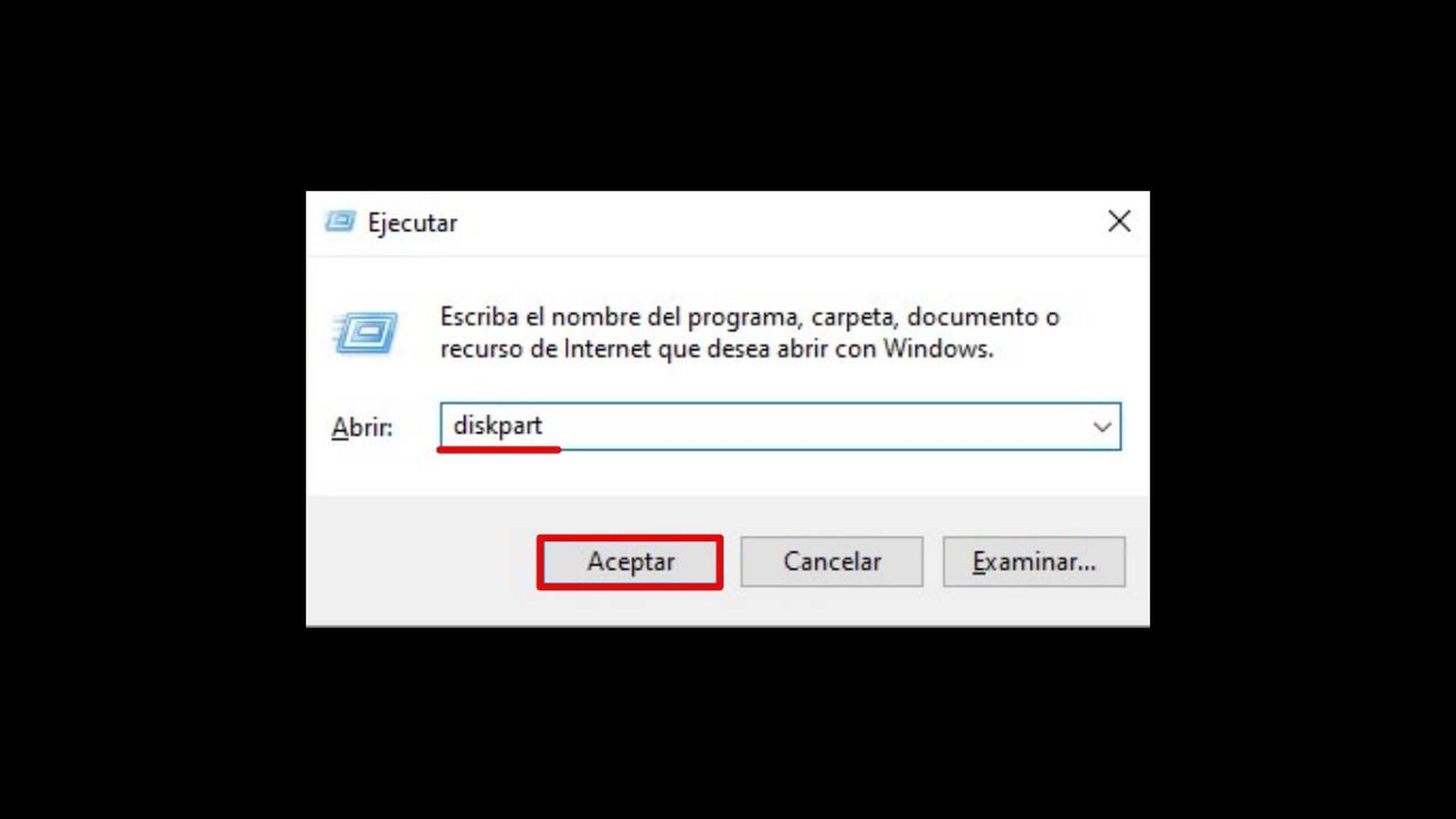 Cómo usar el comando DiskPart para gestionar las particiones en Windows