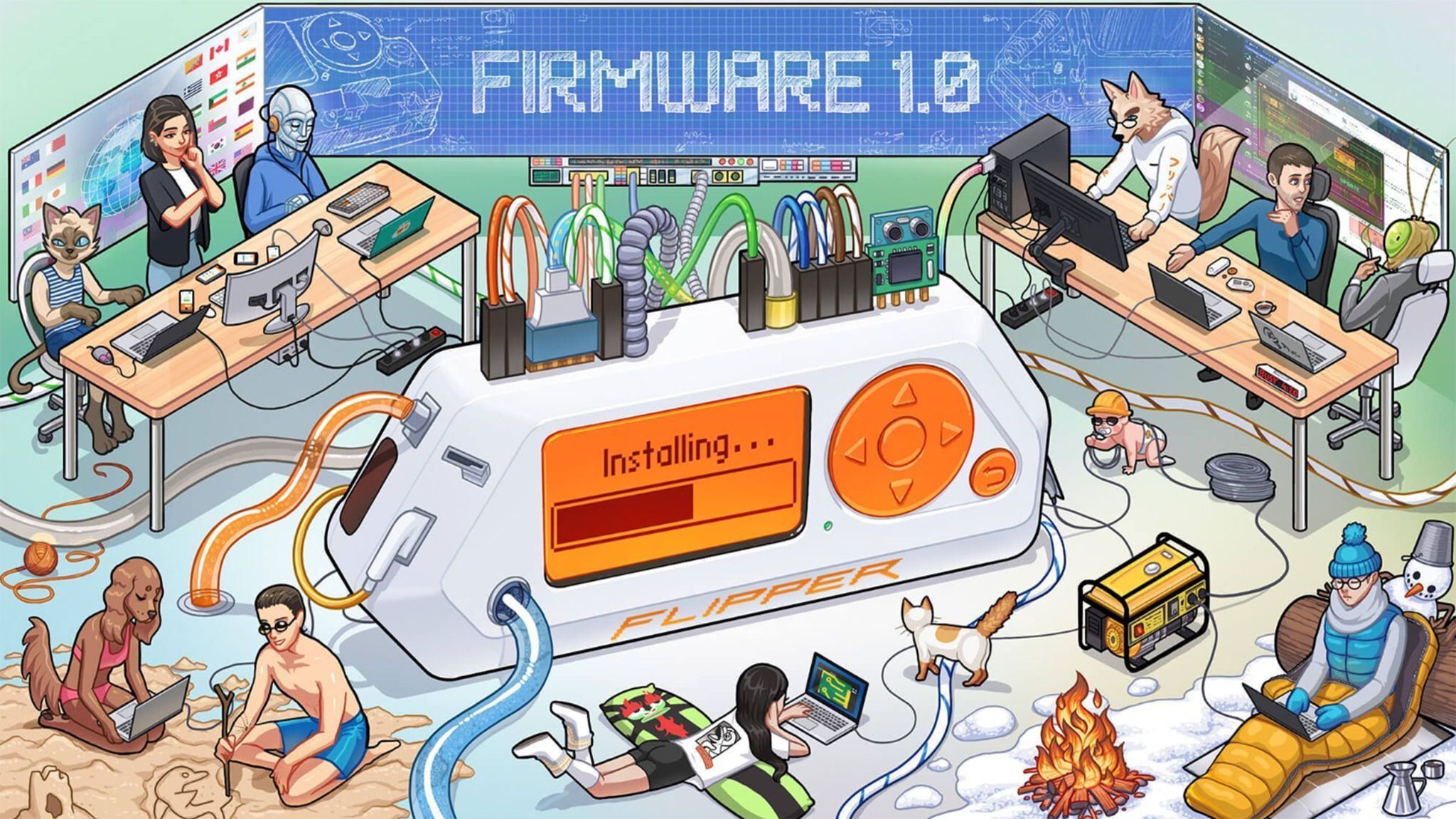 Flipper Zero recibe el firmware 1.0 tras tres años de desarrollo y ...