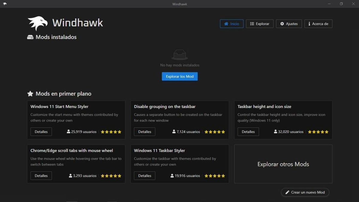 Windhawk: qué es y cómo funciona la app de los mods de Windows