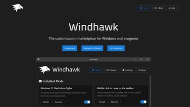 Windhawk: qué es y cómo funciona la app de los mods de Windows