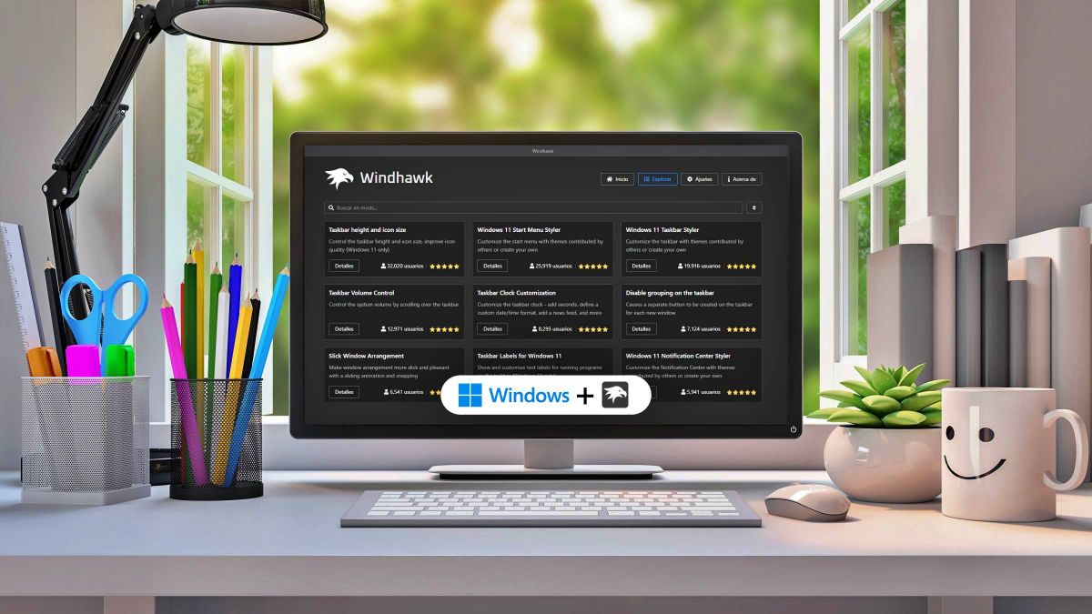 Windhawk: qué es y cómo funciona la app de los mods de Windows
