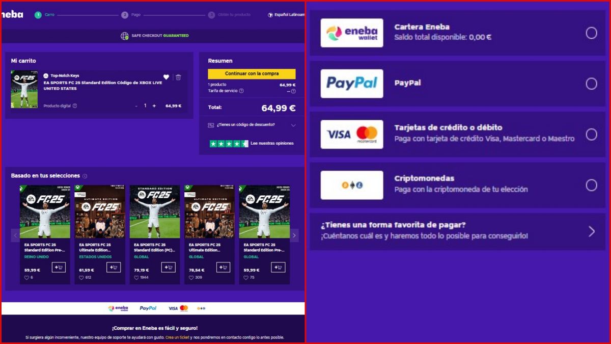 Eneba: qué es, cómo funciona, es seguro comprar, ventajas y desventajas