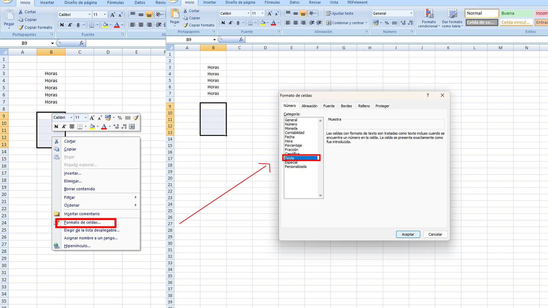 Cómo desactivar el formato automático de Excel de forma temporal o permanente