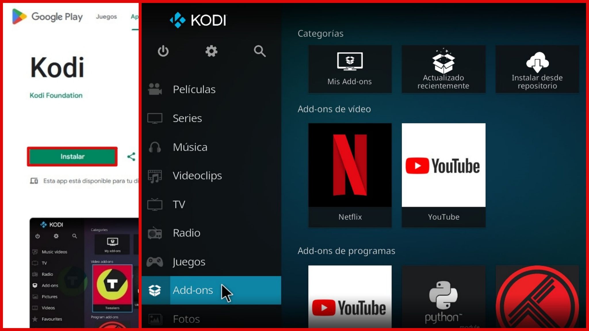 Cómo instalar Kodi en una memoria USB para usarlo en tu TV o PC