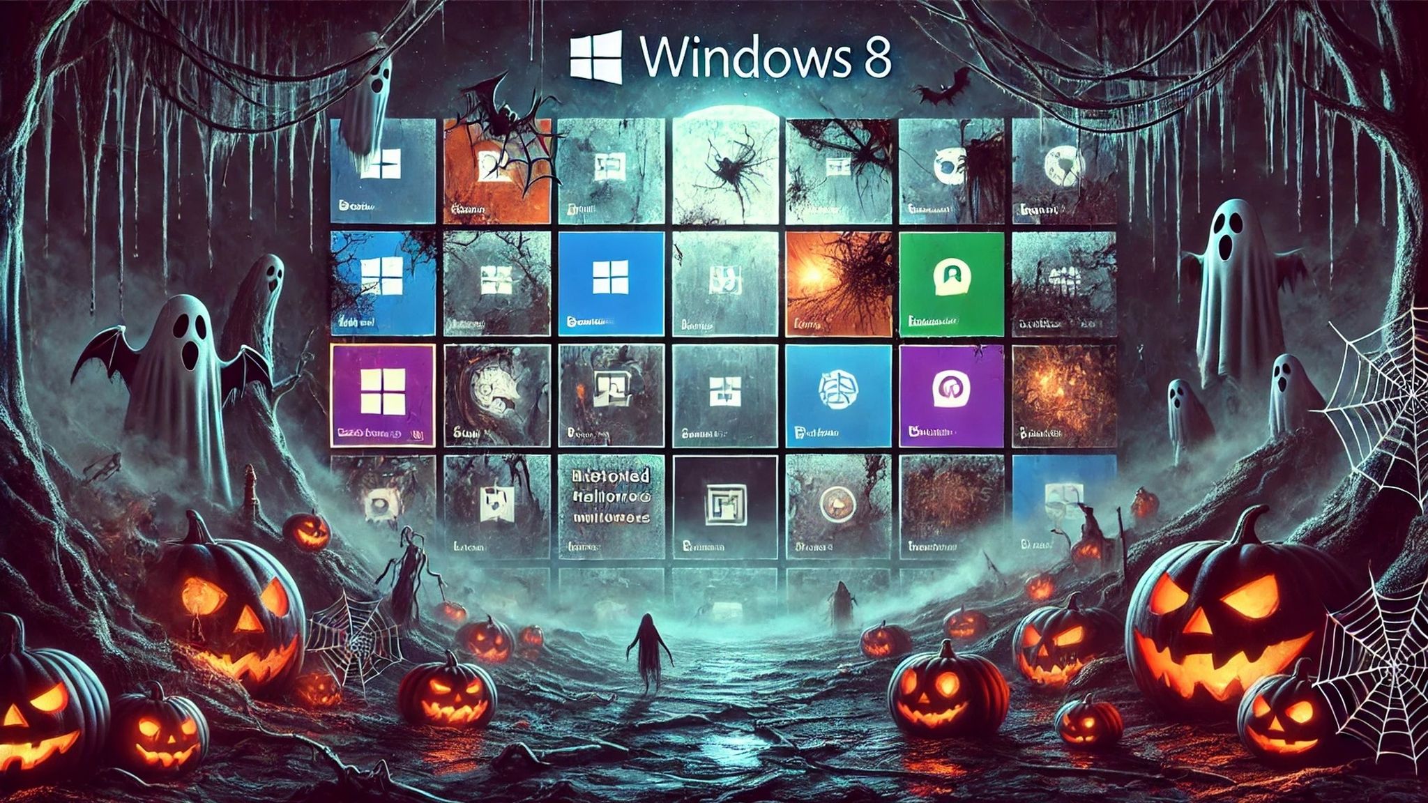Windows 8 cumple 12 años: una historia de terror en Halloween