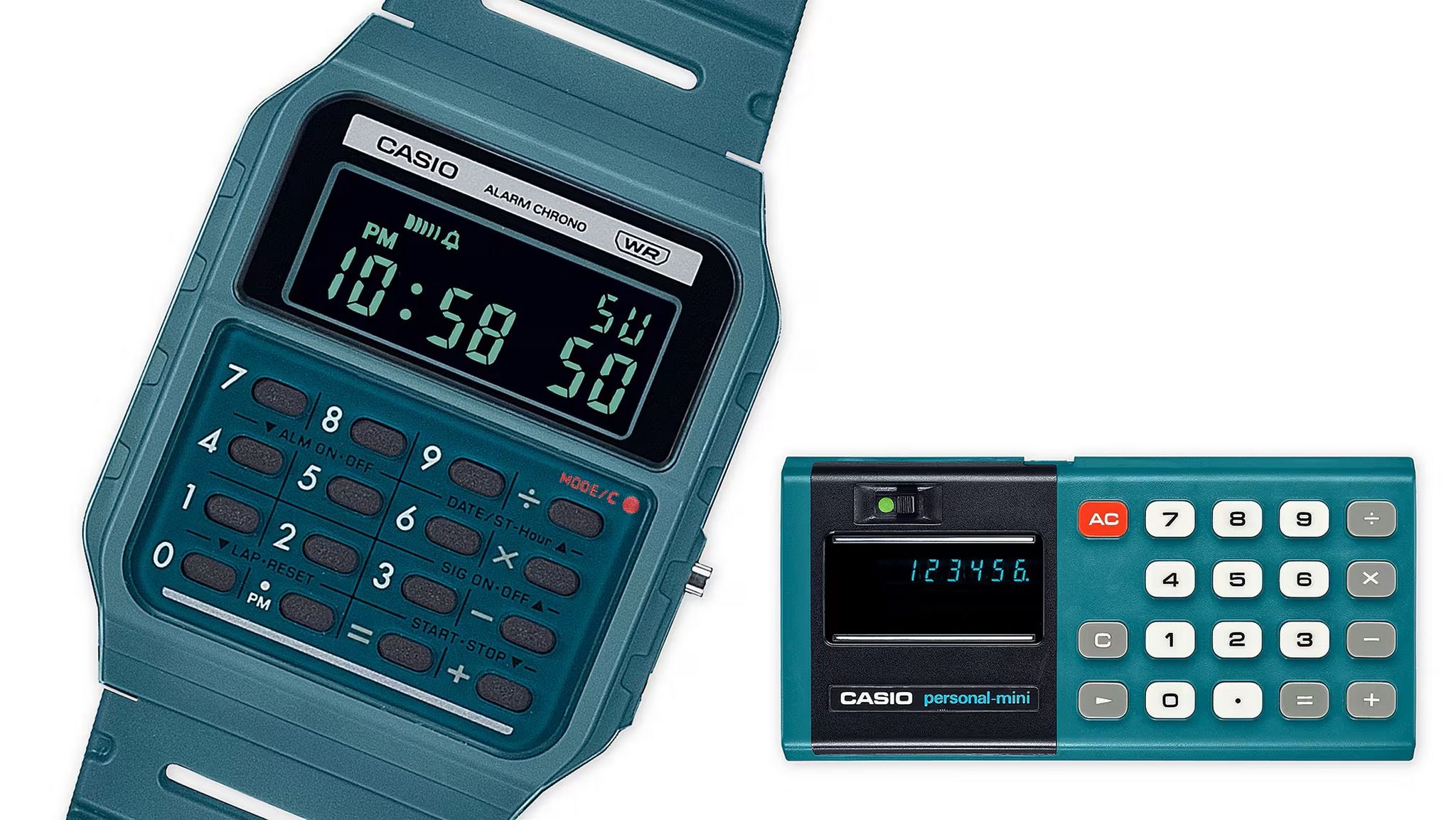 Casio viaja en el tiempo a 1972 y relanza su mítico reloj con calculadora