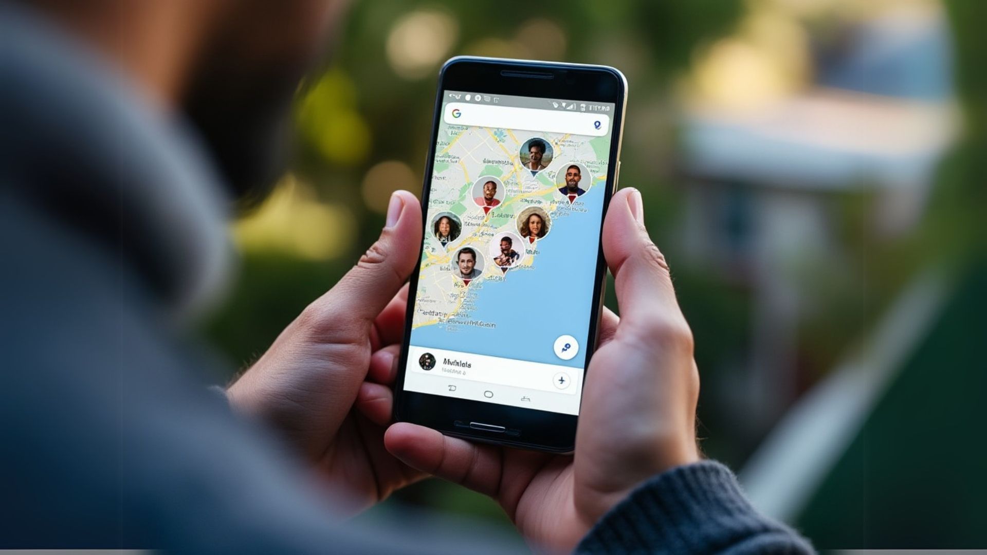 Este truco de Google Maps me permite ver la ubicación de mis contactos ...