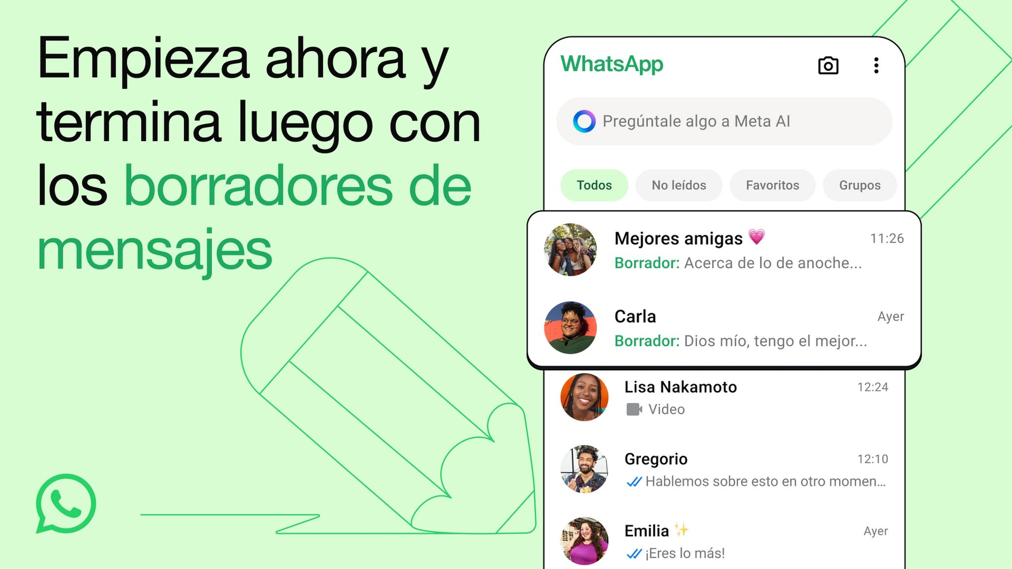 WhatsApp estrena una gran novedad para quienes dejan los mensajes a medias