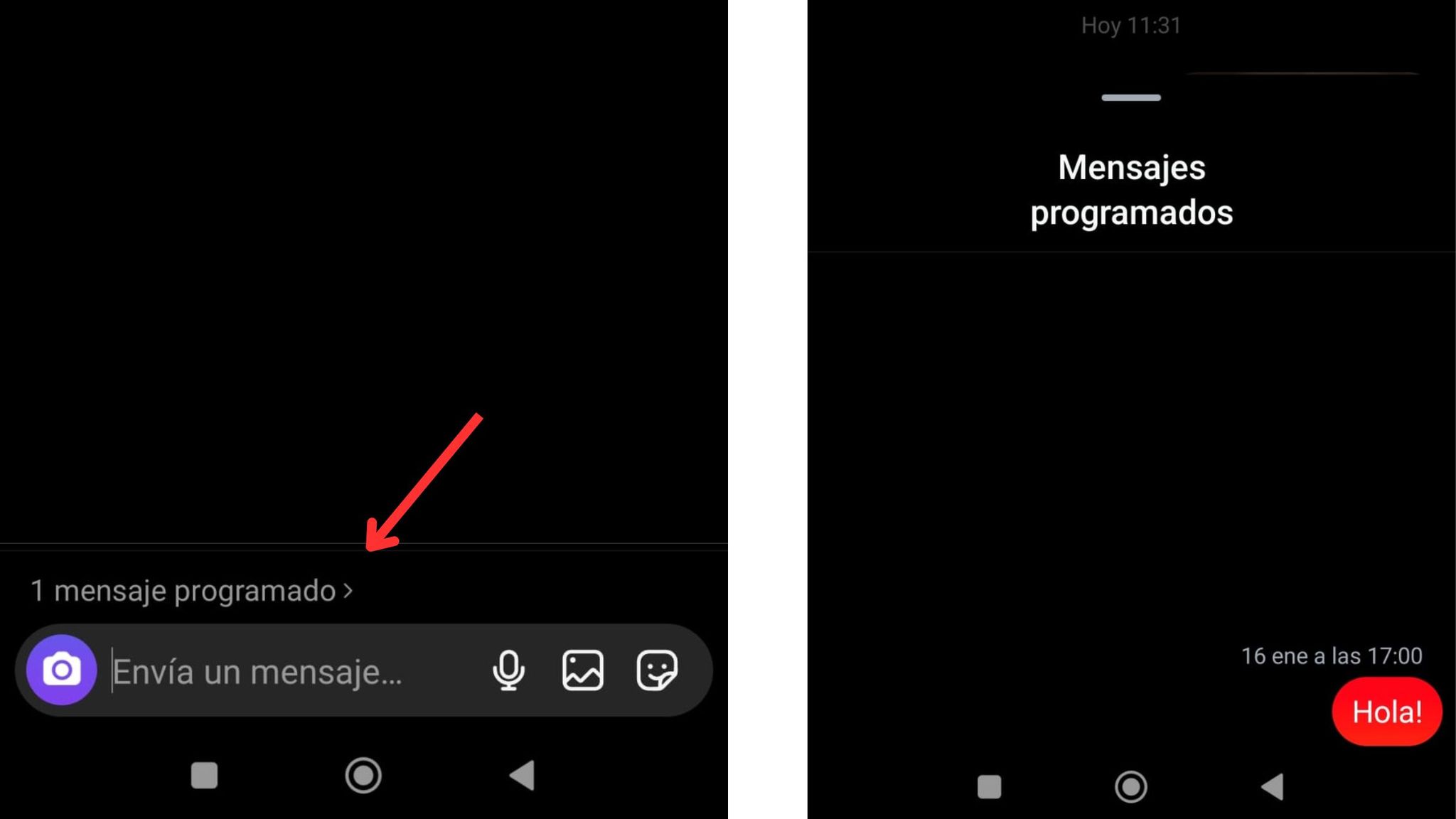 Así es como puedes programar tus mensajes directos en Instagram paso a paso