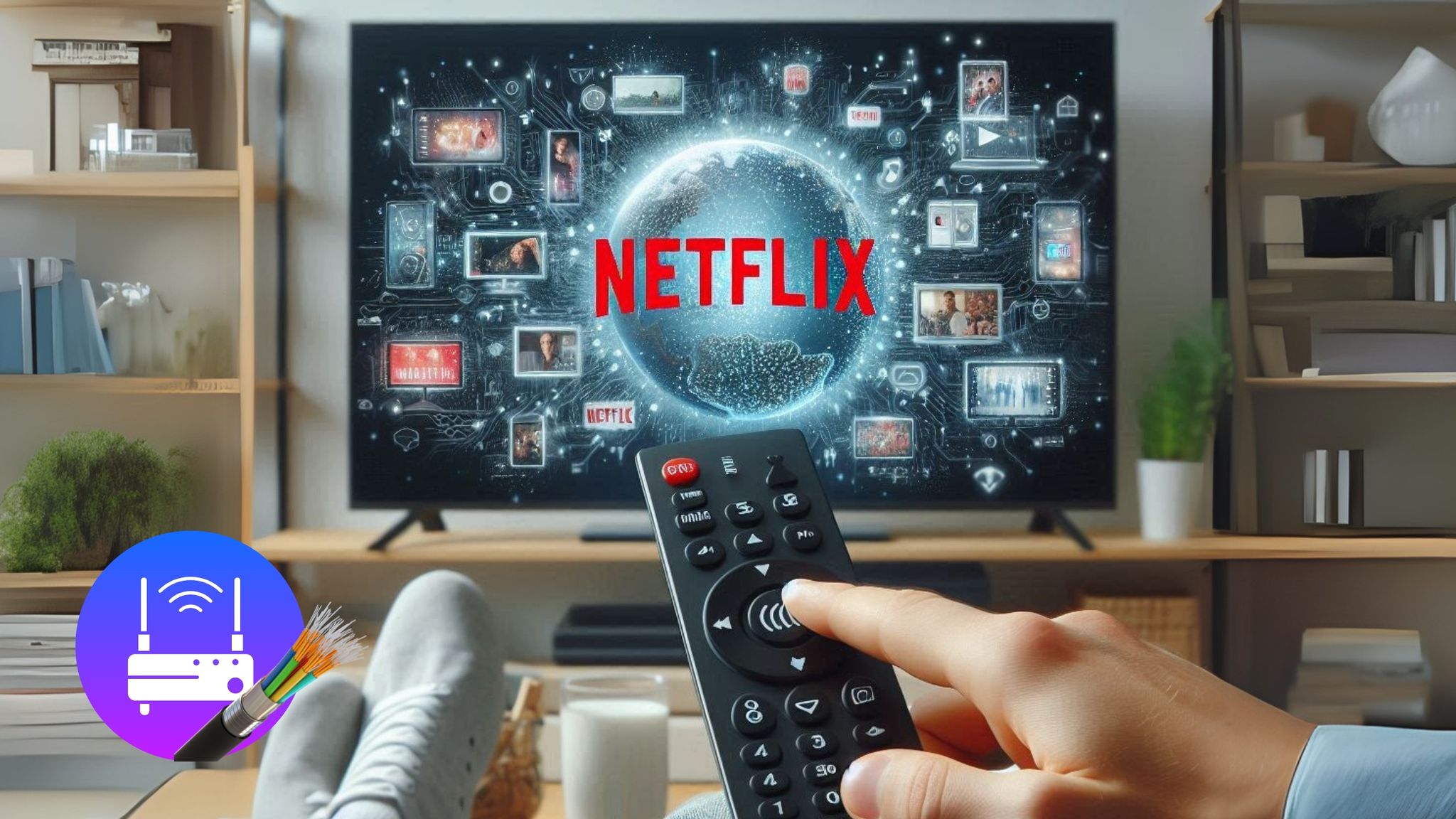 Ni Digi ni Vodafone: esta es la mejor fibra para ver Netflix