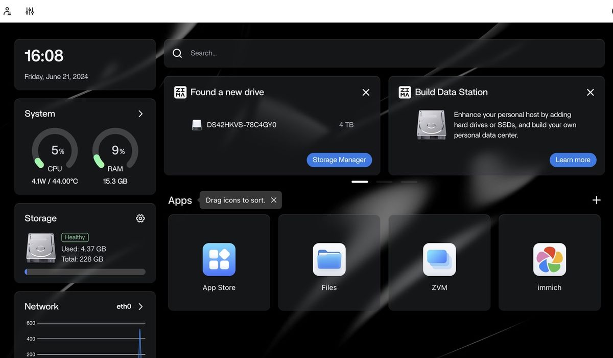 ZimaOS, la herramienta definitiva para gestionar tu nube personal desde casa