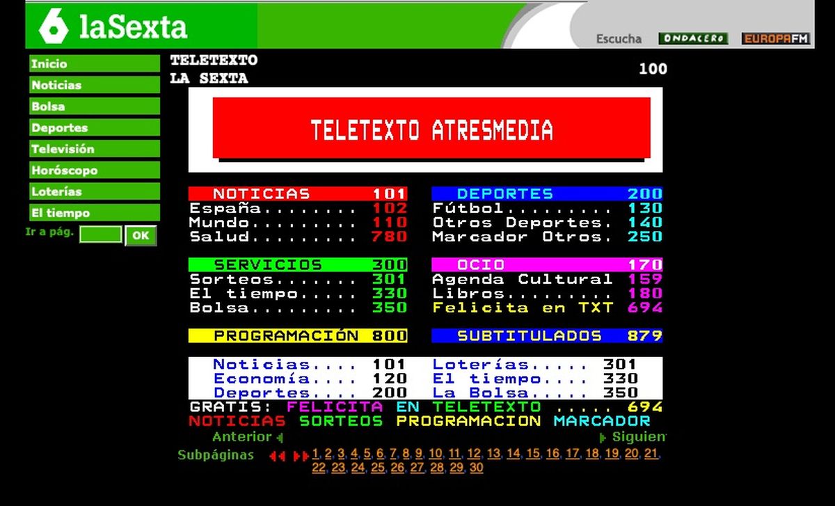Por qué en España se sigue manteniendo el Teletexto y cuándo desaparecerá