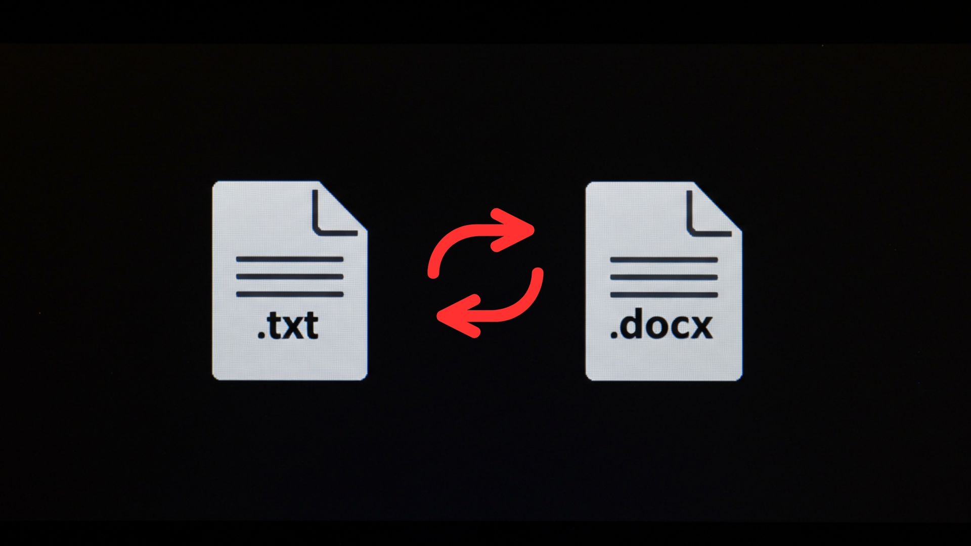 Cómo convertir documentos de texto a docx sin usar Microsoft Word