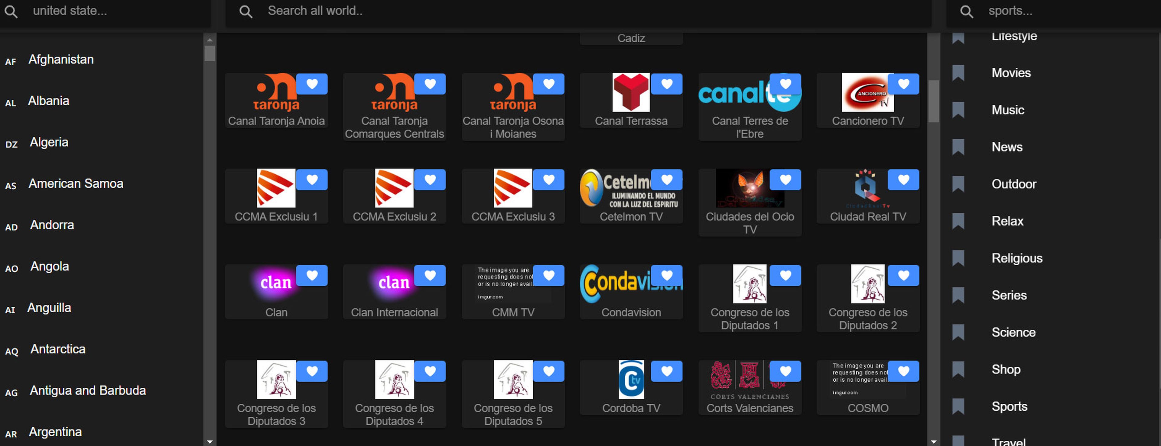 Ni IPTV ni TDT, la web para ver miles de canales de TV gratis de forma legal de la que todo el ...