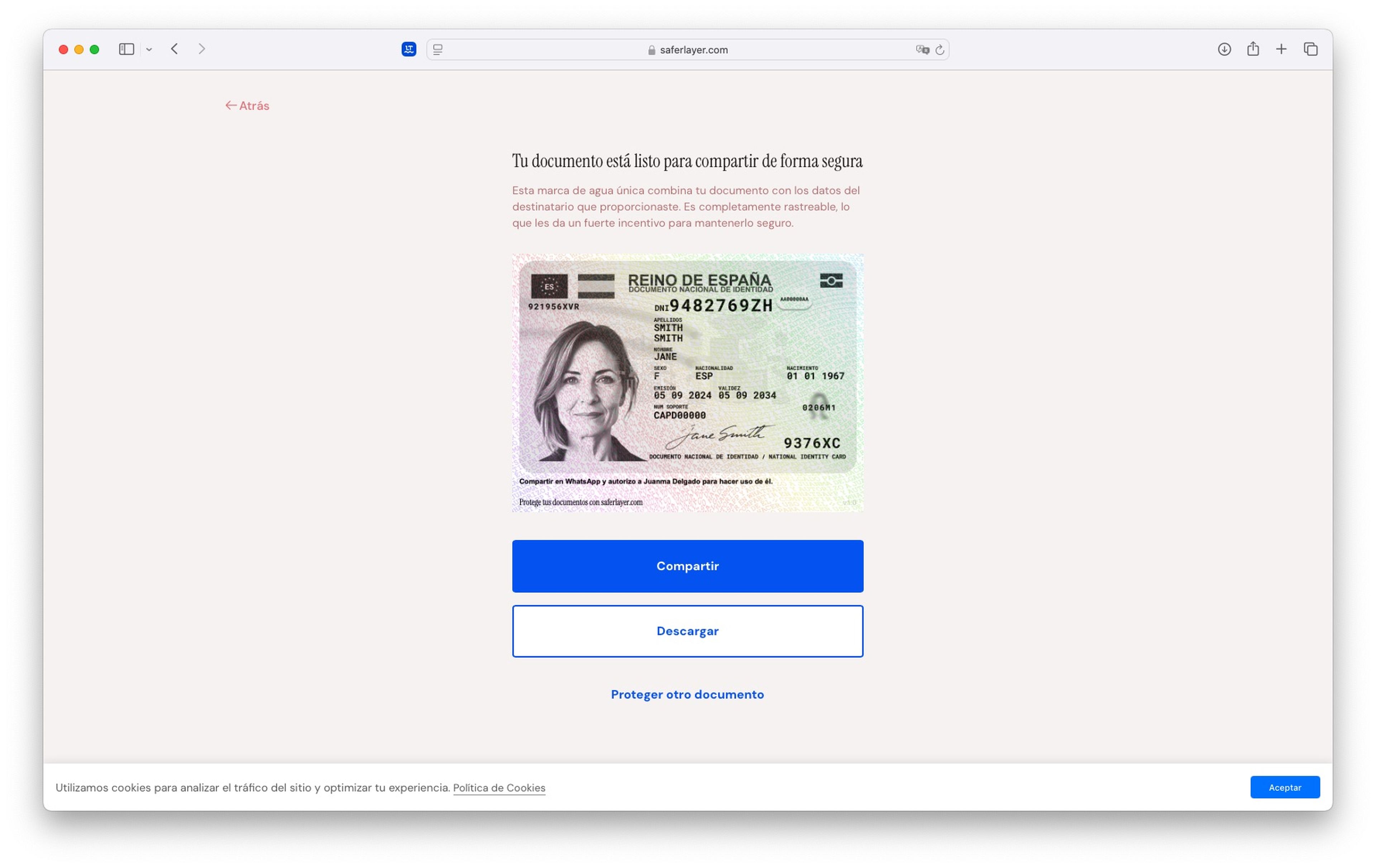 Cómo crear una copia segura de tu DNI para compartir por internet sin ...